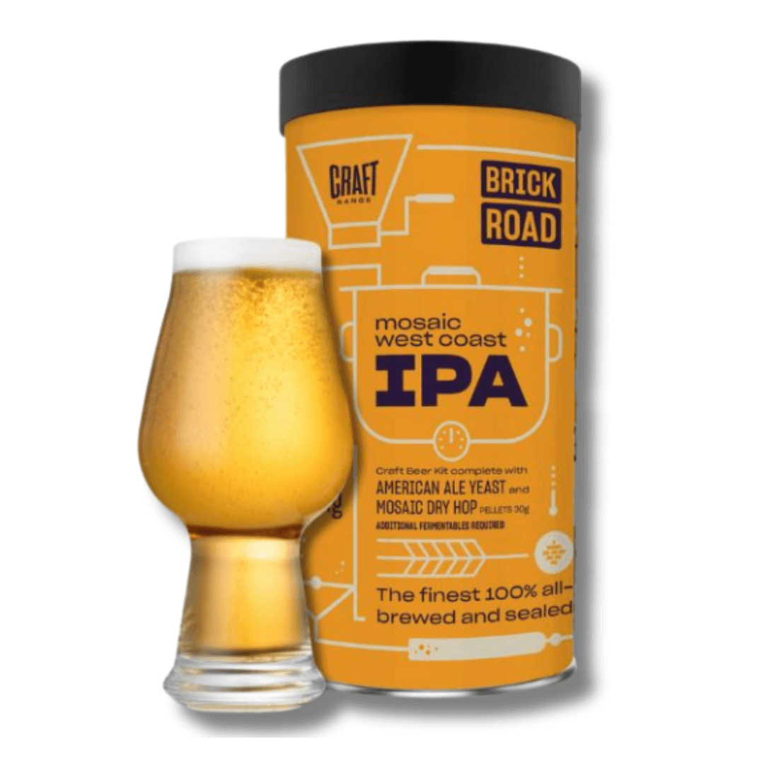 Brick Road Mosaic West Coast IPA Beer Kit | The Brew Shed Brewing Shop
