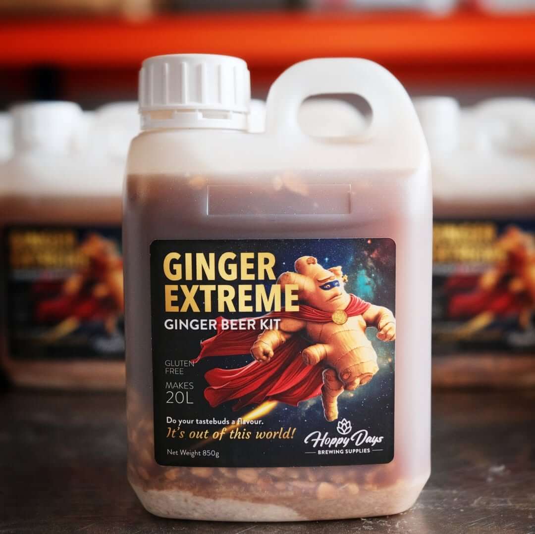 Ginger Extreme Ginger Beer Kit | Australian Made Homebrew Ginger Beer
