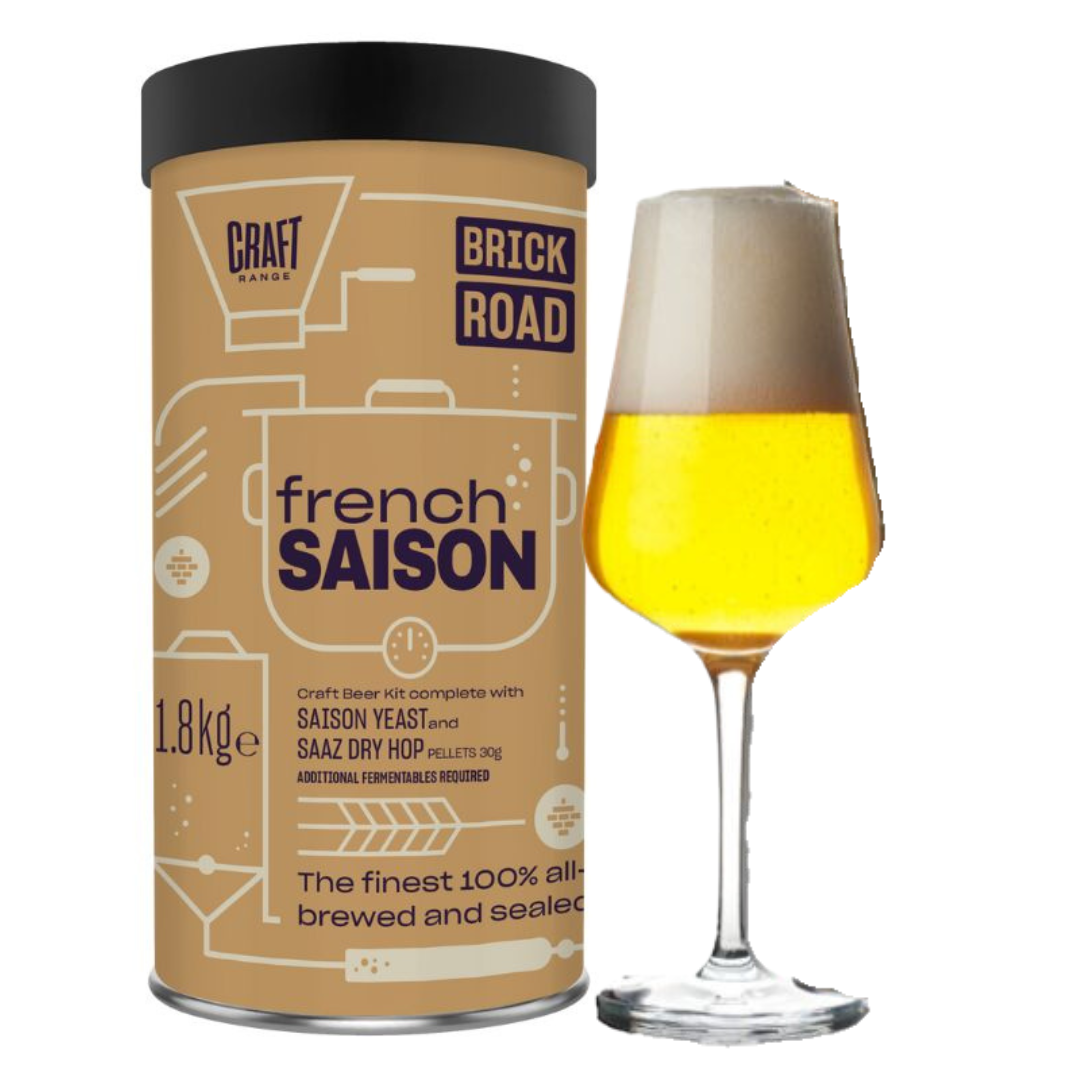 Brick Road French Saison Beer Kit | The Brew Shed Online Brewing Shop
