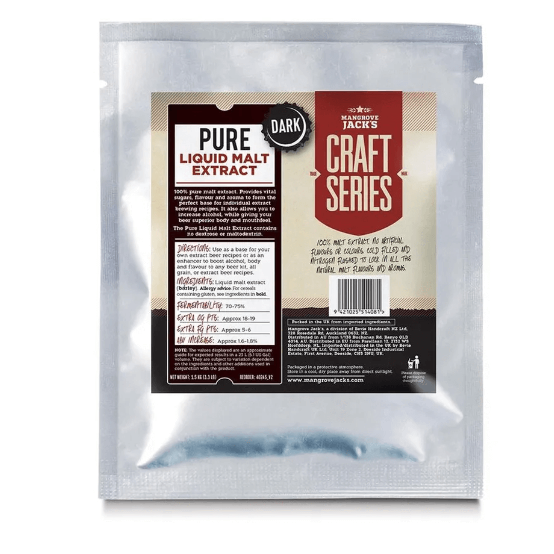 Pure Liquid Malt Extract Dark 1.5kg | The Brew Shed Beer Making Shop