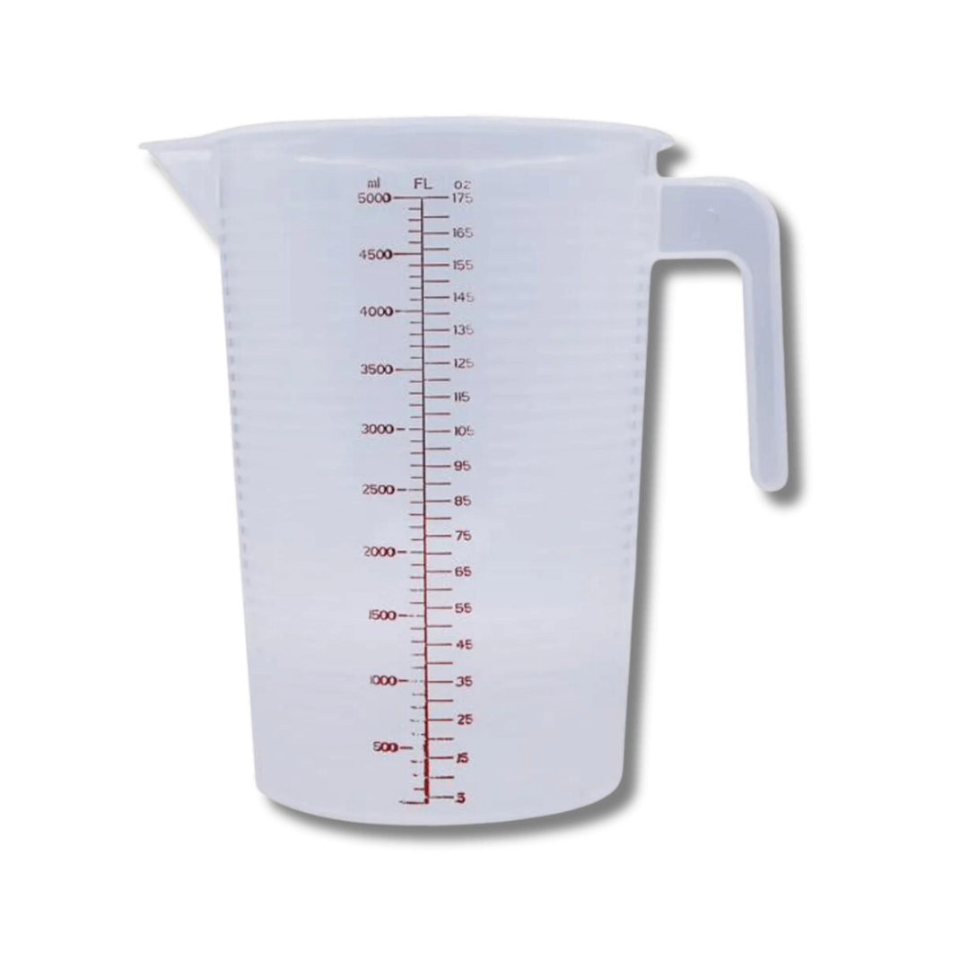 Measuring Jug 5 Litre Plastic | The Brew Shed Distilling Equipment