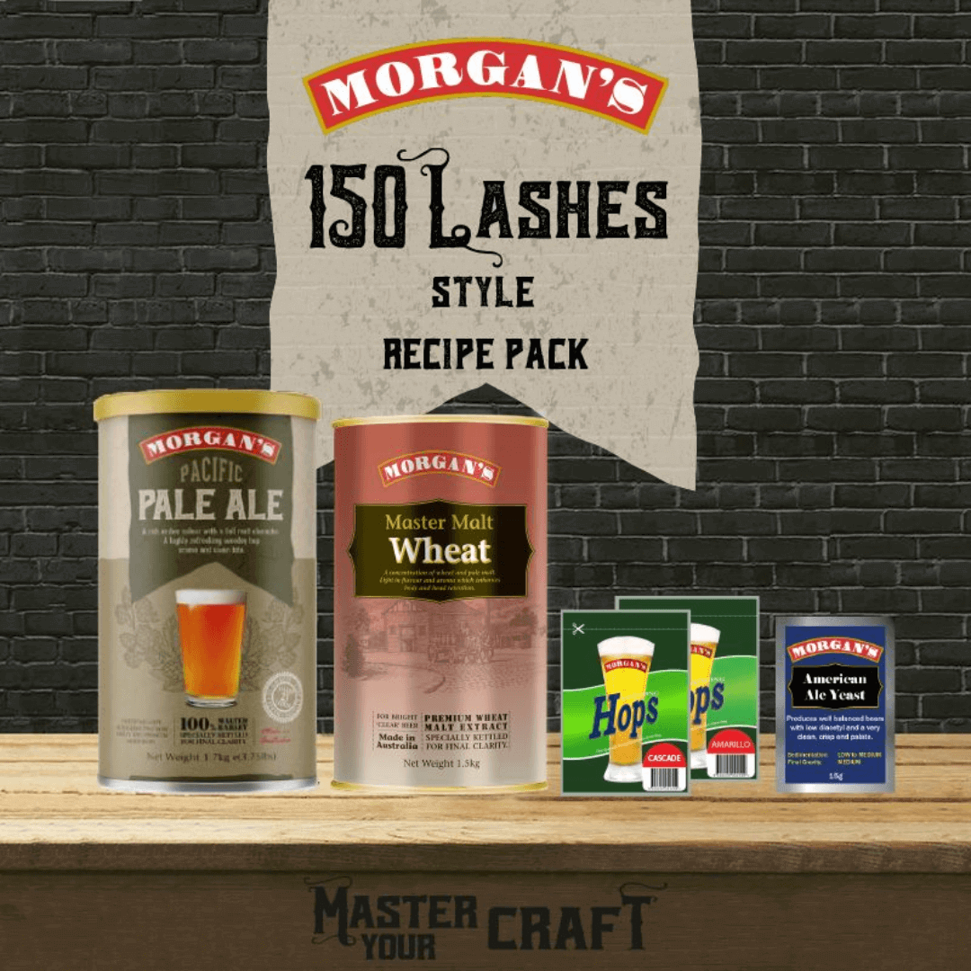 Morgans 150 Lashes Recipe Pack | The Brew Shed Beer Brewing Australia