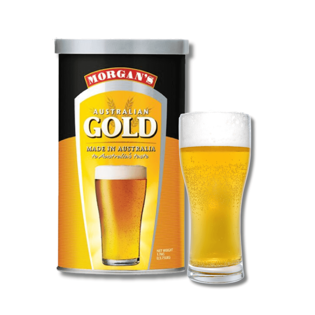 Morgans Australian Gold Mid Strength Beer Kit | The Brew Shed