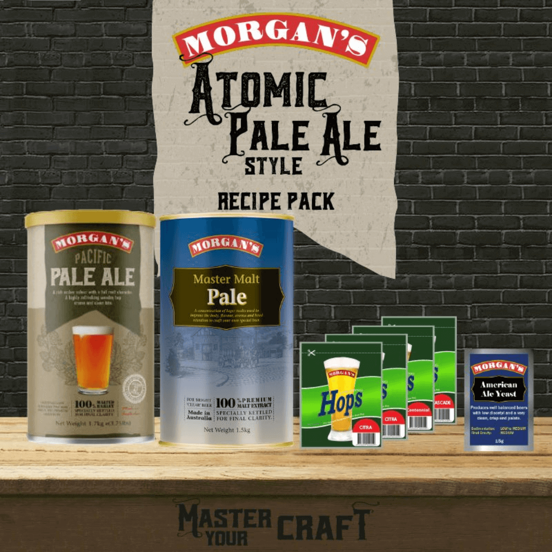 Atomic Pale Ale Recipe Pack | The Brew Shed Craft Beer Brewing At Home