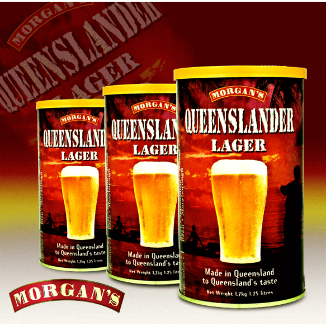 Morgans Queenslander Lager | The Brew Shed Beer-Making Made Easy