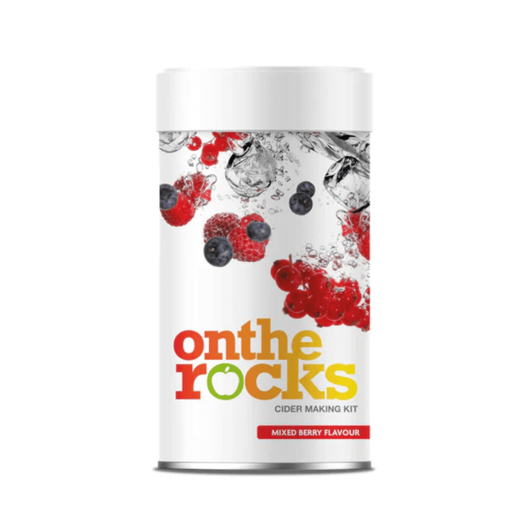 On The Rocks Cider Kit - Mixed Berry | Exciting New Homebrew Cider Kits
