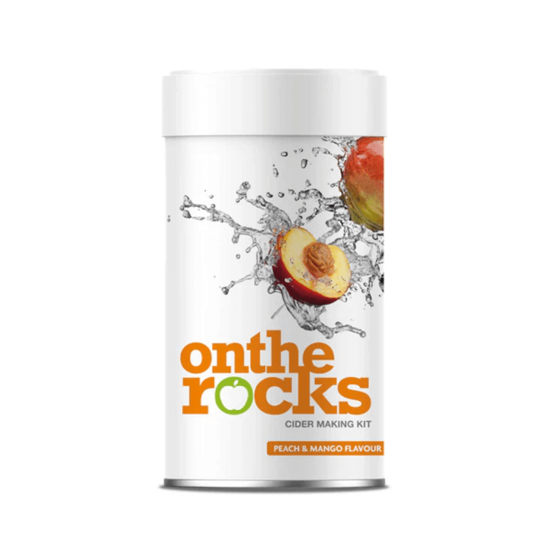 On The Rocks Cider - Peach & Mango | Exciting New Home Brew Ciders