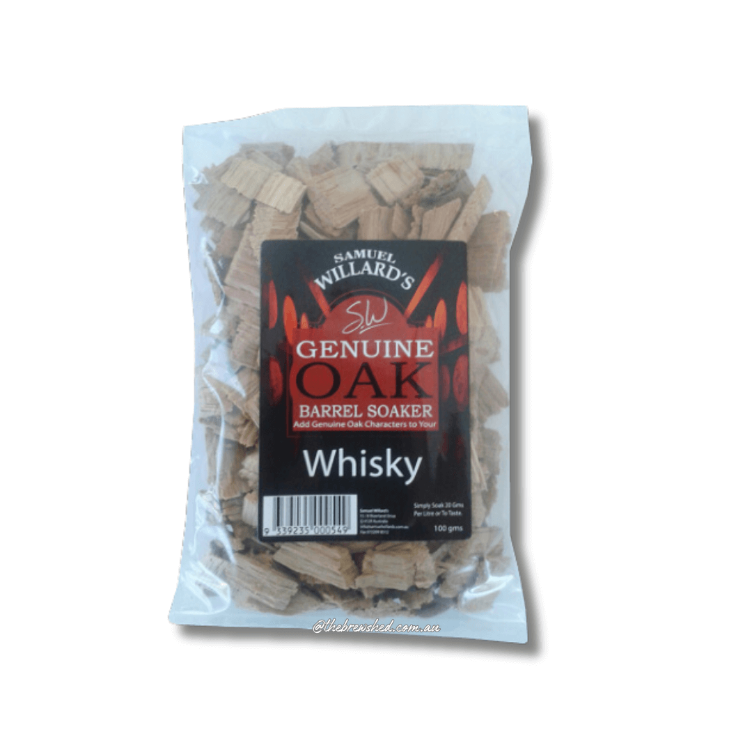 Willards Whisky Barrel Oak Chips | The Brew Shed Distilling Supplies