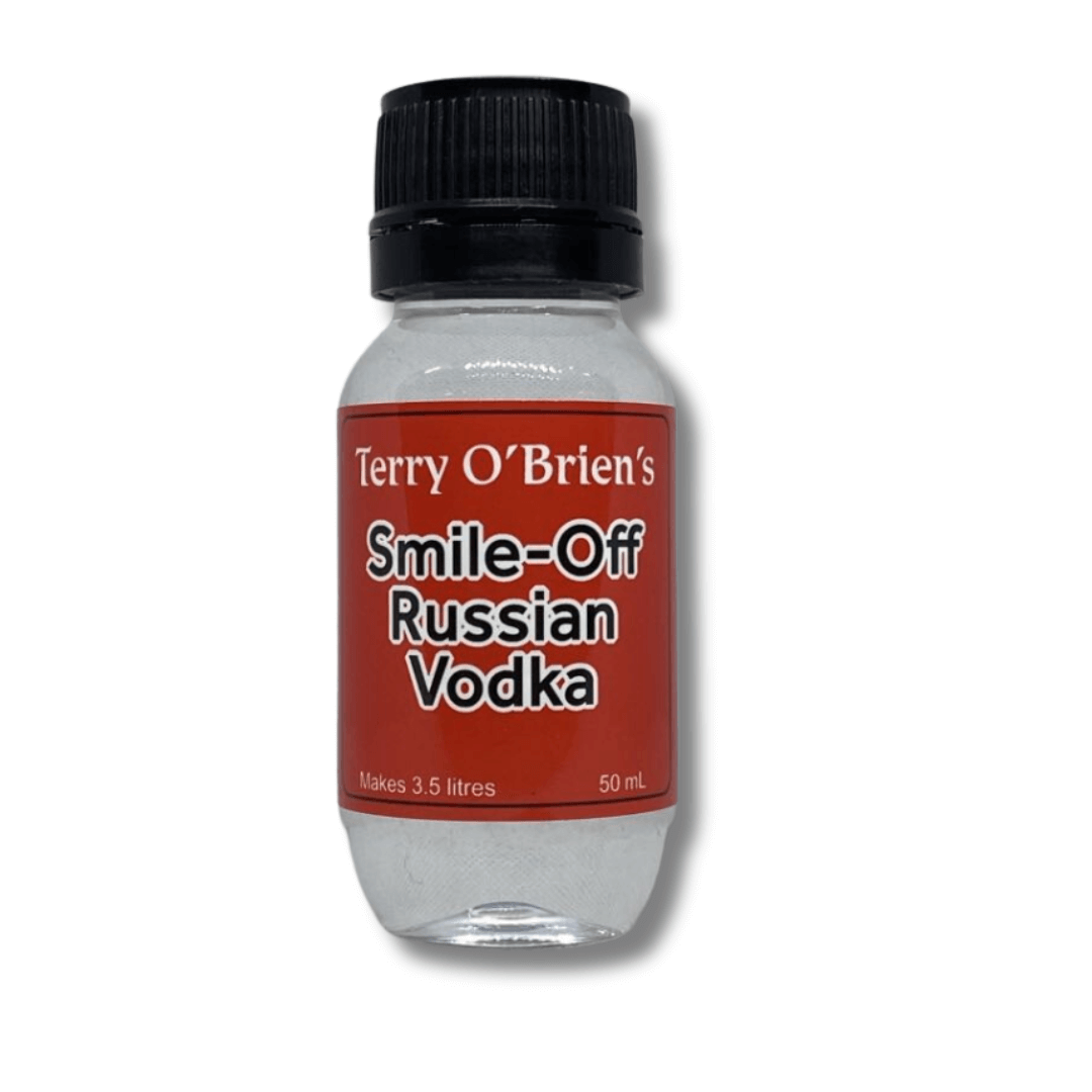 Terry O'Brien's Smile Off Vodka | The Brew Shed DIY Alcohol Australia